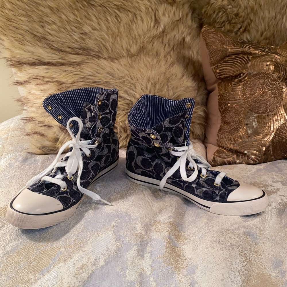 Coach Converse High Top Sneakers - Gem